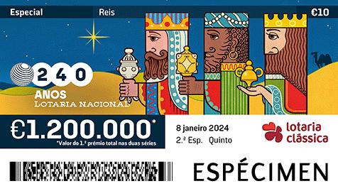 Lotaria Clássica 8 de Janeiro de 2024