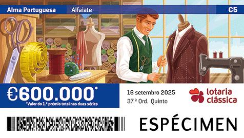 Lotaria Clássica: Resultados de hoje e informação de prémios