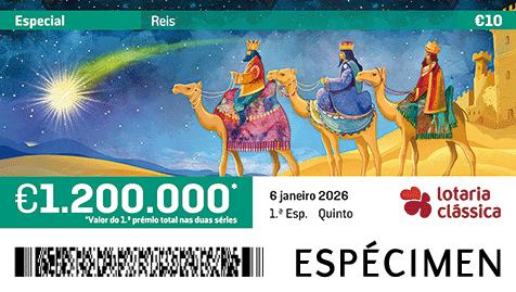 Lotaria Clássica: Resultados de hoje e informação de prémios