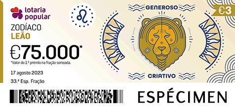 Lotaria Popular 17 de Agosto de 2023