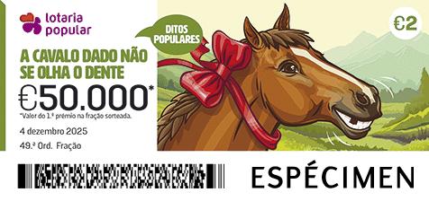 Lotaria Popular 4 de Dezembro de 2025