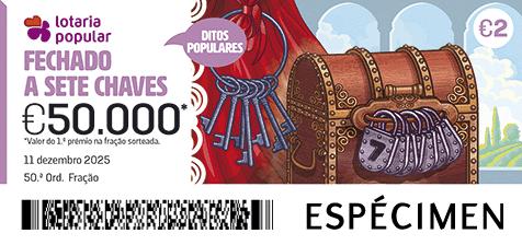 Lotaria Popular 11 de Dezembro de 2025